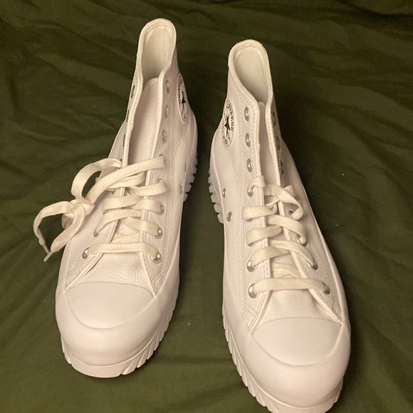 Converse | Shoes | Platform White Converse | Poshmark